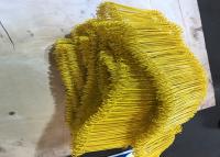 China Yellow Green 3.5lbs BWG8 Q235 PVC Coated Tie Wire for sale