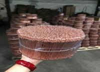 China Fencing 2000pcs BWG22 Annealed Iron Copper Tie Wire for sale