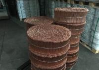 China ISO9001 Double Loop BWG8 1.2mm 1.6mm Copper Tie Wire for sale