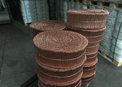 China ISO9001 Double Loop BWG8 1.2mm 1.6mm Copper Tie Wire for sale