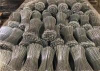 China Diameter 1.2mm Length 16cm Double Loop Rebar Tie Wire for sale