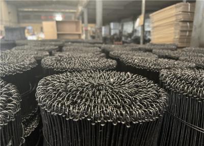China 6 Inch 1000 Pcs / Coil Iso 9001 Black Annealed Binding Wire for sale