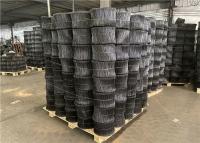 China 6 Inch 1000 Pcs / Coil Iso 9001 Black Annealed Binding Wire for sale