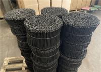 China 17 Ga Q195 Low Carbon Steel Double Loop Rebar Tie Wire 1000pcs / Bundle for sale