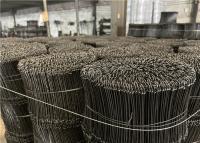 China Fixing Building Reinforcement Black Annealed Binding Wire 1.6mm Double Hole Buckle for sale