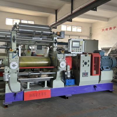 China 18 Inch Open Mixing Mill Machine 75kw Mixer Mill For Plastic Materials for sale