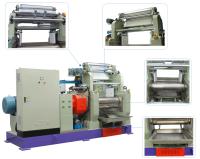 China 16 Inch Open Mill Rubber Mixing Machine With Two Horizontal Rollers for sale