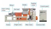 China Double Cone Extrusion Granulator Machine 65 - 100 kg/h Industrial Plastic Granulator for sale
