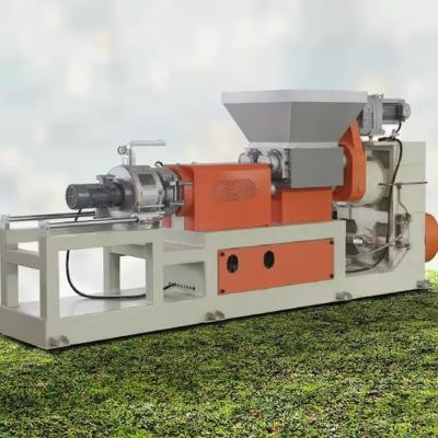 China One Screw Double Cone Extrusion Granulator Machine 150 - 200kg/H Capacity 100mm Screw for sale
