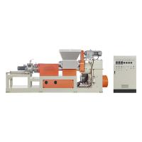 China Single Screw Industrial Extrusion Granulator 250 - 400Kg/H Plastic Granulation Unit for sale
