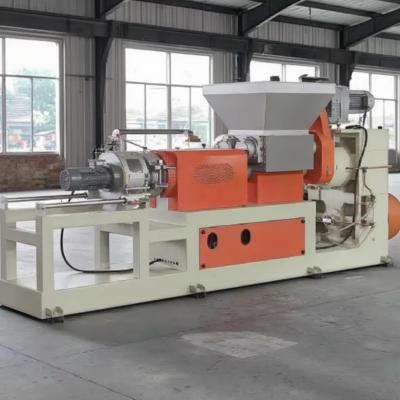 China Industrial Rubber Plastic Granulator Machine 165mm Screw Double Cone Extrusion Granulator for sale
