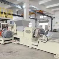 China Single Screw Double Cone Extrusion Granulator Equipment For Rubber Plastic for sale