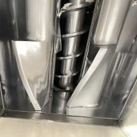 China Forced Air Cooling Double Wrist Granulator Machine With 60mm Screw Diameter for sale