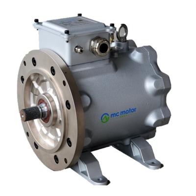 China Oil Cooled High Torque 110KW 12000RPM AC Synchronous Motor for sale