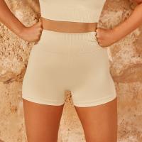China Hot selling seamless yoga set knitted solid color Training Wear high waist pants women sports leggings fitness clothing for sale