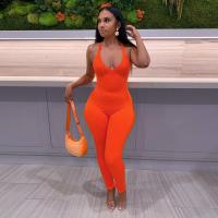 China Made in china new Wholesale Custom Unique Design Quality Cross shoulder straps Jumpsuit Fitness & Yoga Wear Training tracksuits for sale