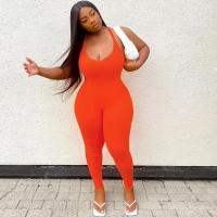 China Made in china new Wholesale Custom Unique Design Quality Cross shoulder straps Jumpsuit Fitness & Yoga Wear Training tracksuits for sale
