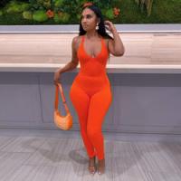 China Made in china new Wholesale Custom Unique Design Quality Cross shoulder straps Jumpsuit Fitness & Yoga Wear Training tracksuits for sale