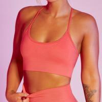 China Women's Sportswear Sports Gym Legging Seamless Fitness vest suspenders long sleeves Yoga Suit high waist pants Training Wear for sale