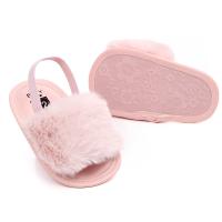 China Soft Bottom Slipper Shoes Breathable Baby  Simple Elastic Band Sandals for sale