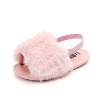 China Soft Bottom Slipper Shoes Breathable Baby  Simple Elastic Band Sandals for sale