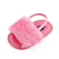 China Soft Bottom Slipper Shoes Breathable Baby  Simple Elastic Band Sandals for sale