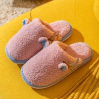China couple Christmas deer cute Home Slippers Warm house Shoes Women Indoor Slippers Slip-On Bedroom House ladies shoes for sale