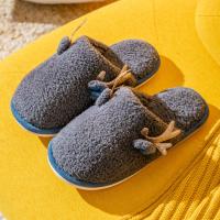 China couple Christmas deer cute Home Slippers Warm house Shoes Women Indoor Slippers Slip-On Bedroom House ladies shoes for sale