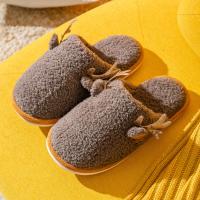 China couple Christmas deer cute Home Slippers Warm house Shoes Women Indoor Slippers Slip-On Bedroom House ladies shoes for sale