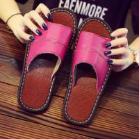 China Breathable Waterproof  Men Cozy Slippers Indoor Linen Summer Non Slip for sale