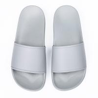China Wholesale summer sandals women Custom Logo Printing slide High Quality solid color couple Slippers for Men for sale