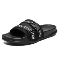 China Latest Hot Sale Printing home indoor Shoes fashion new man sandal beach slide soft non-slip Slippers eva rubber sole for sale