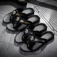 China Non Slip Men Cozy Slippers Indoor Flat Casual Breathable Comfortable for sale