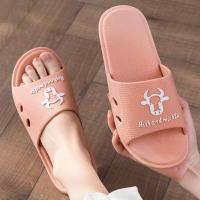 China Factory supply high Quality Indoor summer Sandals women cartoon Slide Slippers non-slip Men House Shoes for sale