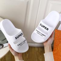 China Hot sale trend simple style summer sandals women indoor home shoes fashion comfortable non-slip slippers for sale
