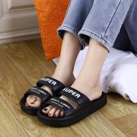 China Hot sale trend simple style summer sandals women indoor home shoes fashion comfortable non-slip slippers for sale