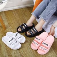 China Hot sale trend simple style summer sandals women indoor home shoes fashion comfortable non-slip slippers for sale