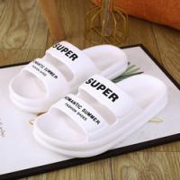 China Hot sale trend simple style summer sandals women indoor home shoes fashion comfortable non-slip slippers for sale