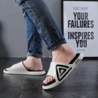 China Outdoor Beach Men Cozy Slippers  Flat Soft Sole Non Slip Summer for sale