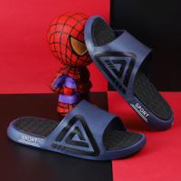 China Outdoor Beach Men Cozy Slippers  Flat Soft Sole Non Slip Summer for sale