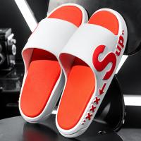 China Outdoor Thick Sole Men Slippers Non Slip Summer Breathable Slippers for sale