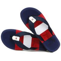 China Soft Sole Men Cozy Slippers Outdoor Non Slip With Eva Rubber Breathable for sale