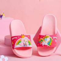 China Cheerful Painting Children Slipper Shoes Summer Cozy  Non Slip for sale