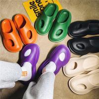 China High quality summer sandals unisex couple indoor and outdoor Men solid color slides slippers designer sandals women famous brand for sale