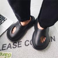 China High quality summer sandals unisex couple indoor and outdoor Men solid color slides slippers designer sandals women famous brand for sale