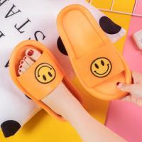 China Fashion Design Smile Pattern Slipper Shoes Casual Soft Sole Non Slip Children Slippers for sale