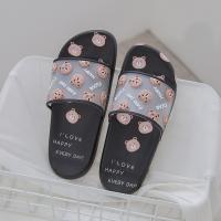 China 2022 New summer fashion PVC Material non-slip home sandals women cute Fruit Bathroom slide Slippers wholesale for sale
