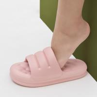 China Wholesale fashion Slides Men Thick Sole non-slip Soft Indoor home Slippers in stock Sofa eva sandals women for sale