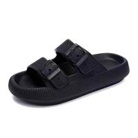 China Solid Color Men Slippers Comfortable Thick Sole Men Slippers Non Slip for sale
