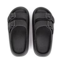 China Solid Color Men Slippers Comfortable Thick Sole Men Slippers Non Slip for sale